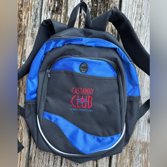 Disney | Bags | Disney Cruise Line Castaway Club Blue Black Full ...